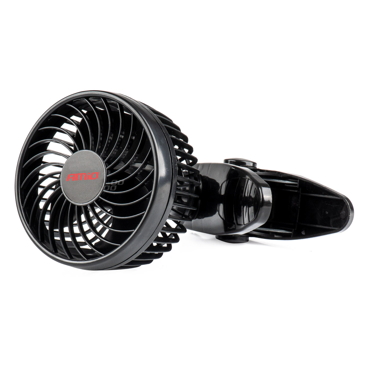 AMiO Car fan with clip 4,5" 12V - MK LED