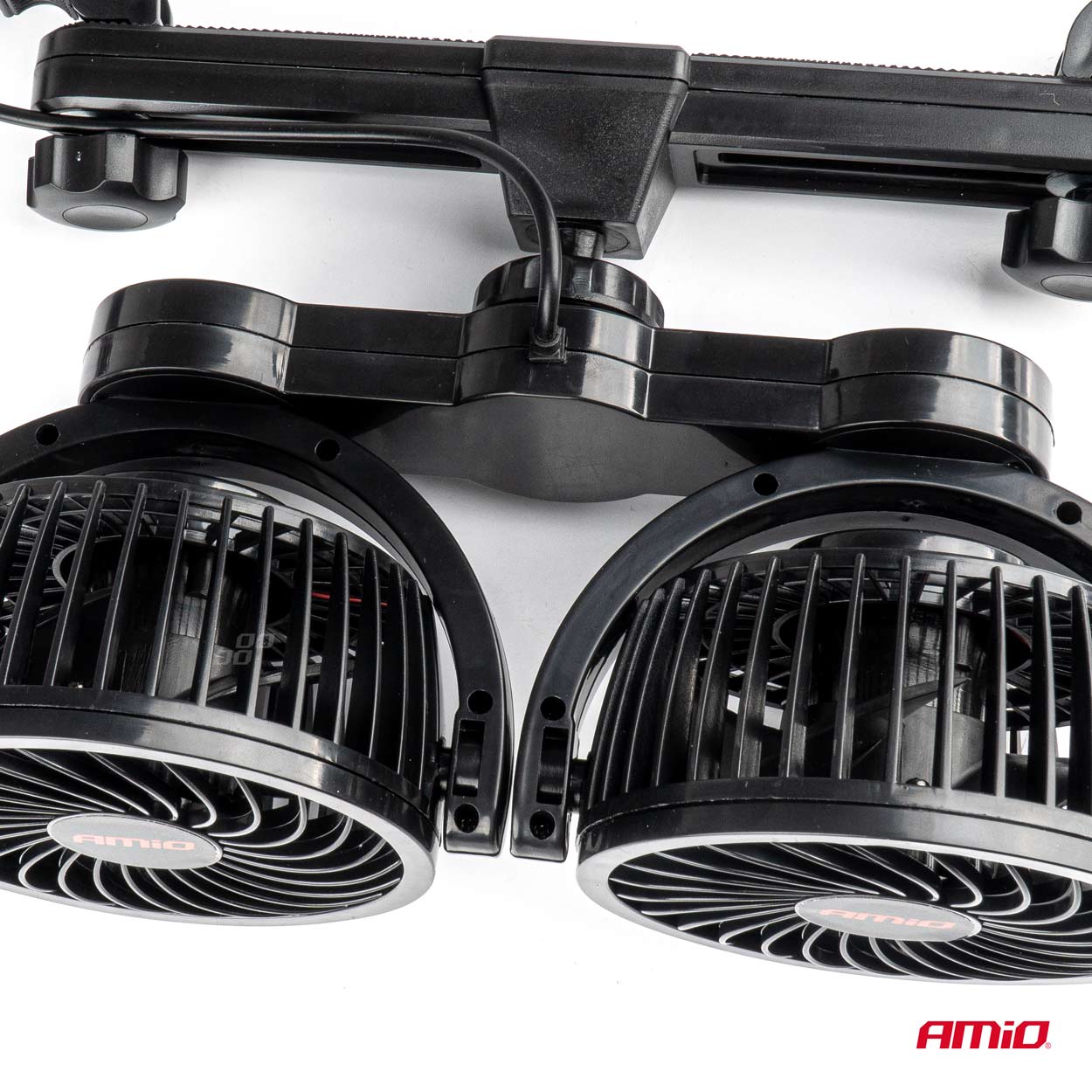 AMiO Car fan for headrest 2x4" 12V - MK LED
