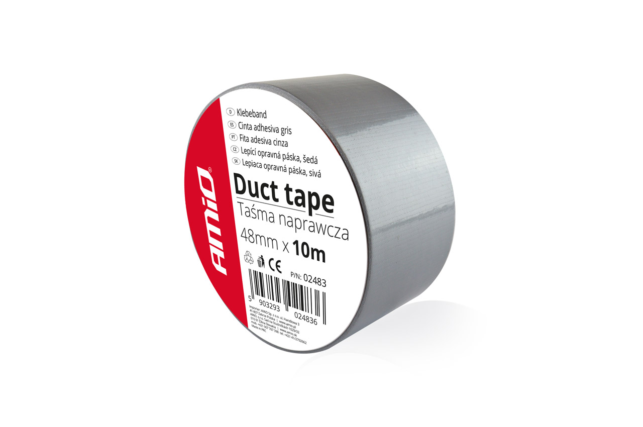 Duct tape 48mm x 10m x 0,19mm, AMiO - MK LED